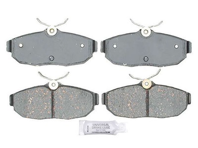Rear Brake Pad Set For 05-14 Ford Mustang Base GT Shelby GT500 Bullitt ...