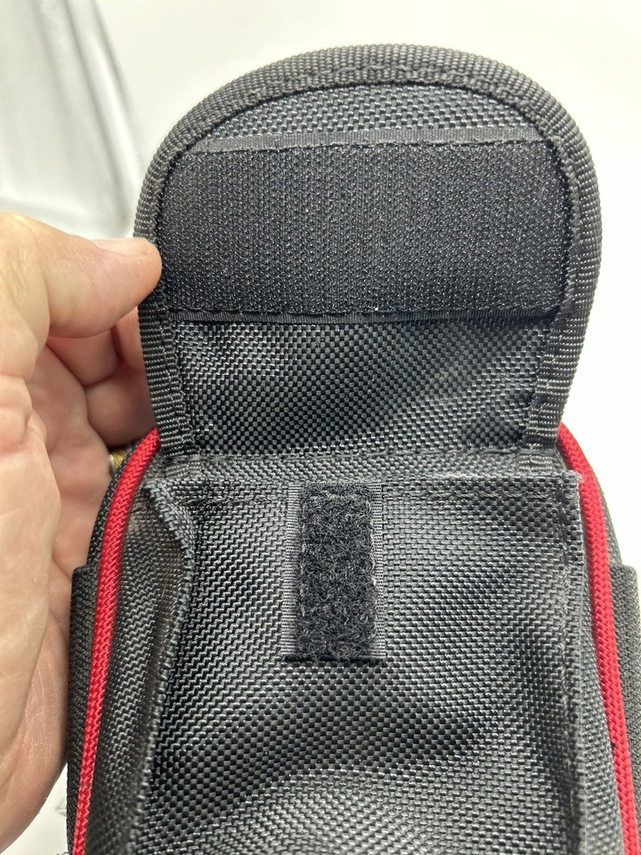 Husky Compact Tool Pouch with Belt Clip – Multi-Pocket Utility Holder ...