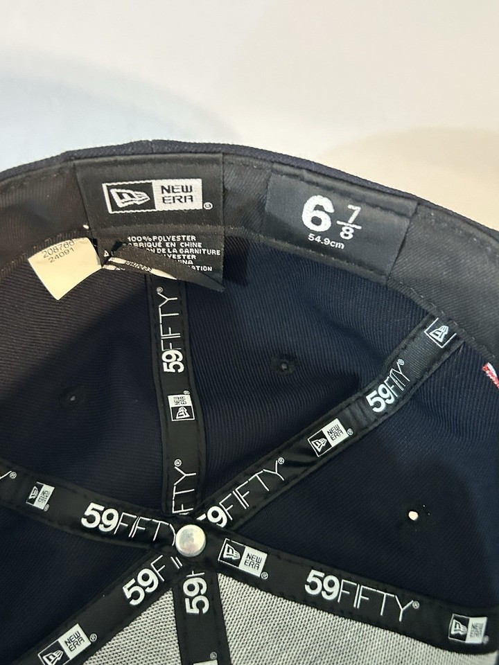 New Era 59fifty Univ. Of Virginia R,W,B With Flag And “Hoos” Logo ...