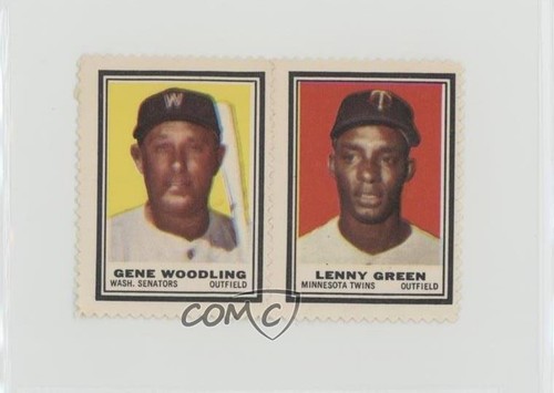1962 Topps Stamps Panels Lenny Green Gene Woodling | eBay