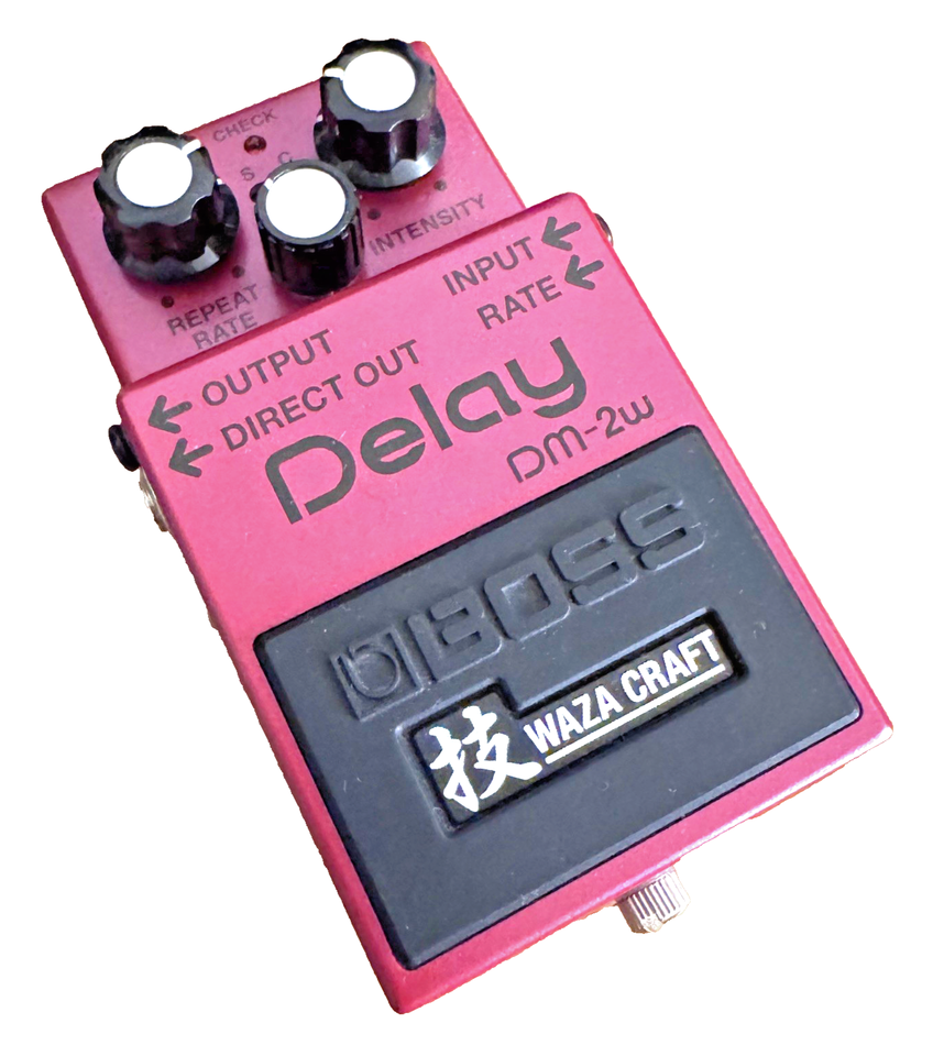 Boss DM-2W Analog Delay Waza Craft Pedal Bucket Brigade Delay Machine ...
