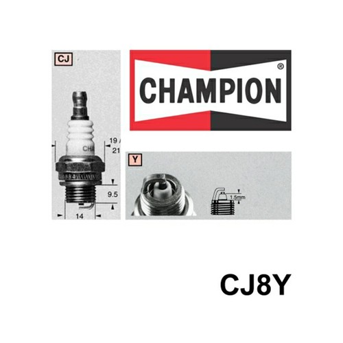 Champion CJ8Y SPARK PLUG - SMALL ENGINE (848) | eBay Australia