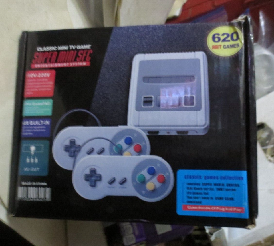 Classic Mini TV Game Super Mini SFC Entertainment System 620 8BIT Game ...