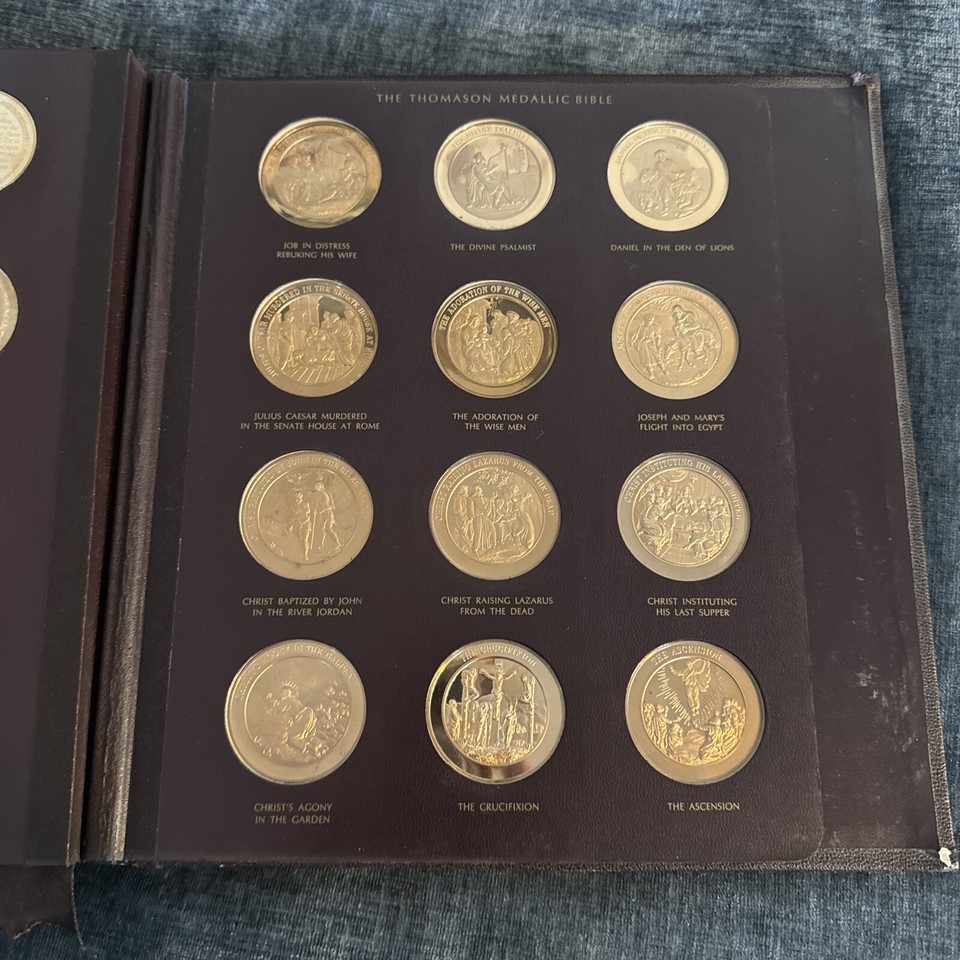 The Thomason Metallic Bible Franklin Mint | eBay