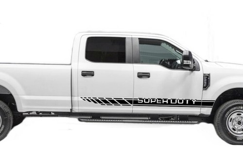 2 PCS Car Side Sticker Decal For Ford Super Duty F250 F350 F450 ...