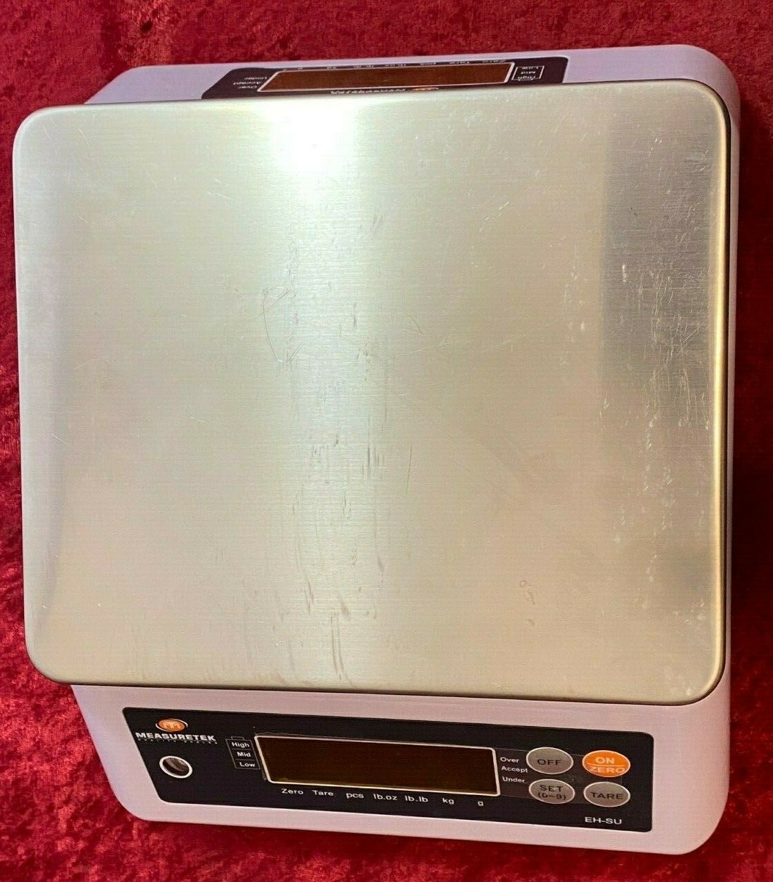 Used MEASURETEK 12R990 Washdown Bench Scale,Digital,3kg/6.6 lb. | eBay