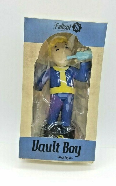 Fallout 76 Vault Boy Drinking Vinyl Figure OFFICIAL Bethesda Dented Box ...