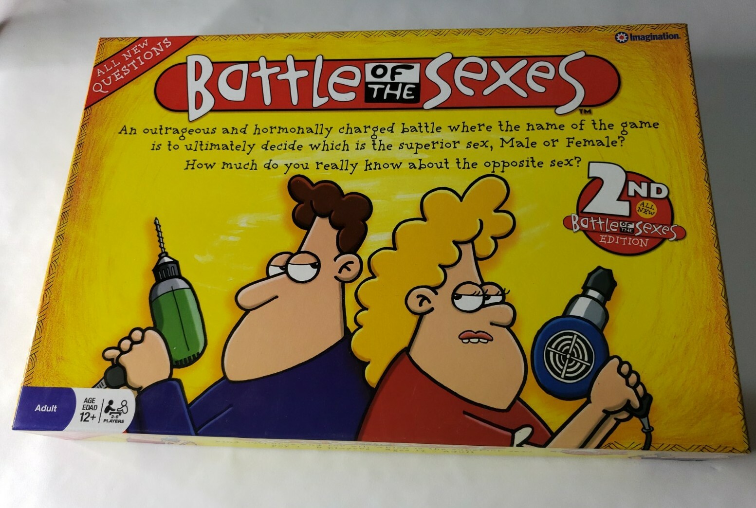 Battle Of The Sexes 2nd Edition Board Game By Imagination . | eBay