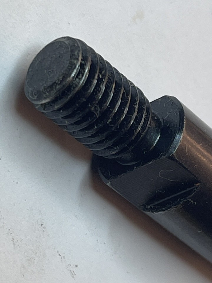 Steel Precision Pivot Pin, M10-1.5 M-Thread 14mmRD x 30mmL 10mmx20x M6 ...