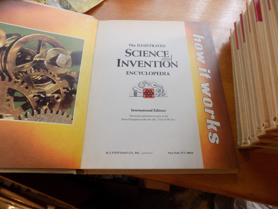 The Illustrated Science and Invention Encyclopedia: How It Works Lot of ...