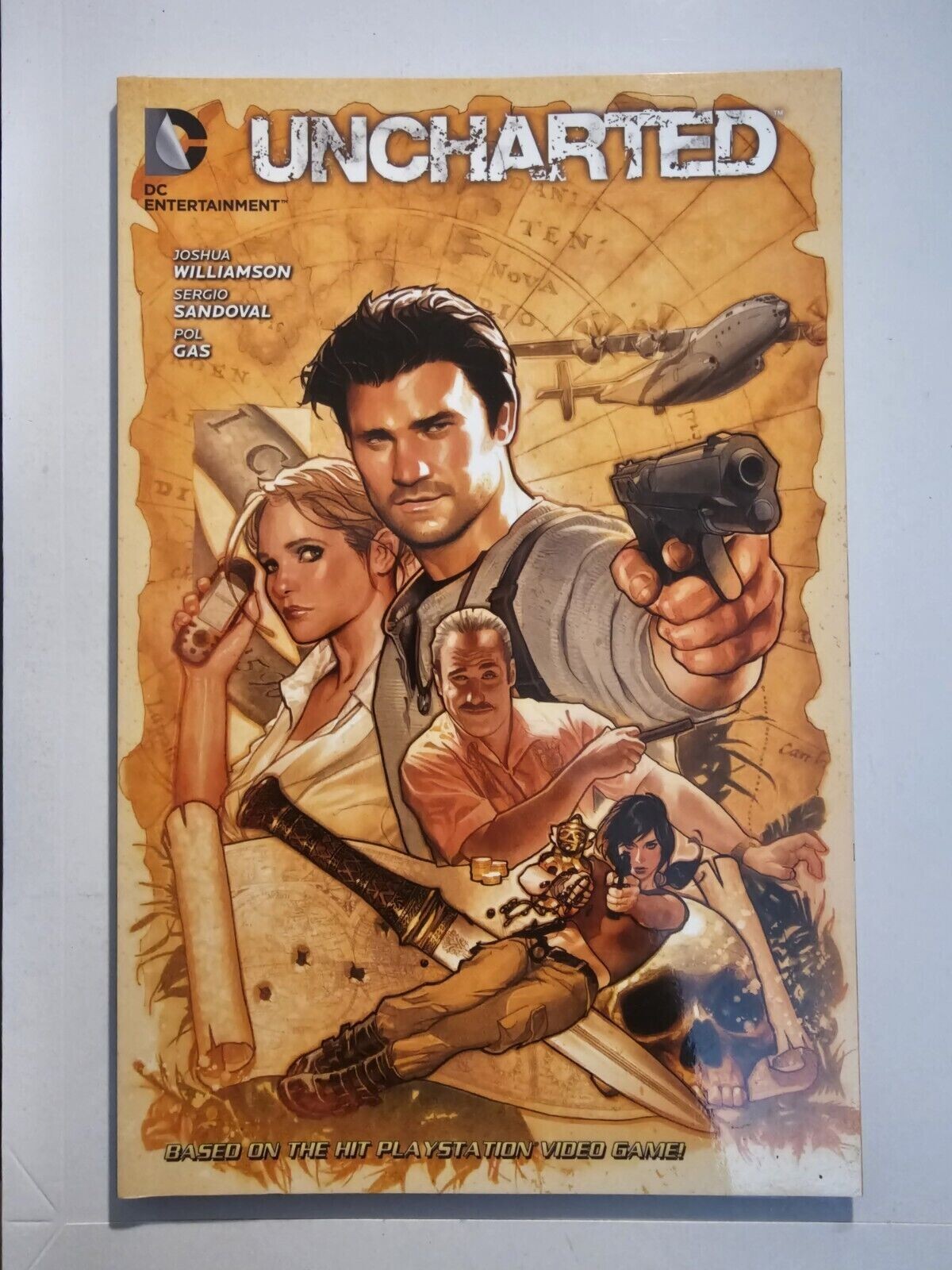UNCHARTED (DC Comics 2012 TPB SC GN ~ Video Game Graphic Novel ...