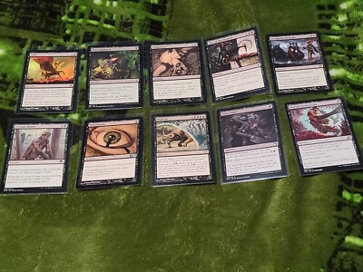 MTG SORCERY x10 (BLACK ONLY-KILL CARDS)Gild/Assassinate/Deathmark ...