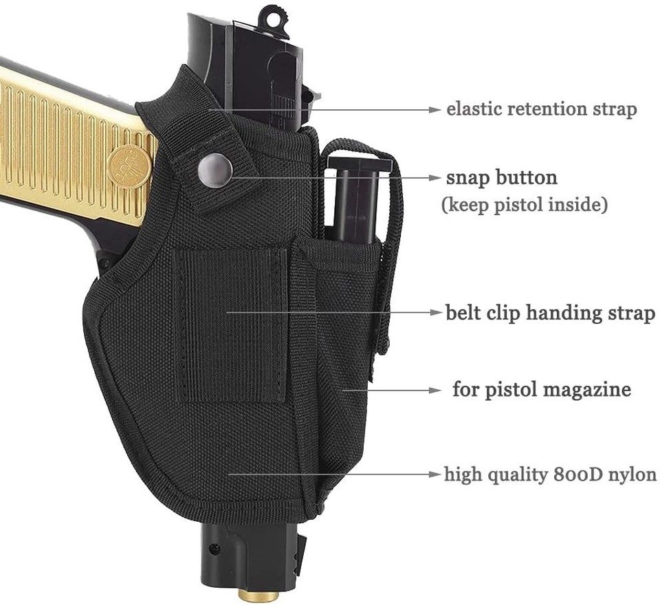 Gun holster With Mag Pouch fits ATI GSG FireFly Semi-Automatic .22LR ...