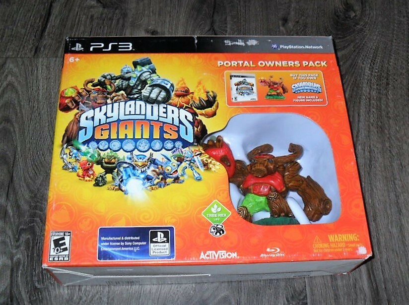 ACTIVISION PS3 PLAYSTATION SKYLANDERS GIANTS PORTAL OWNERS PACK TREE ...