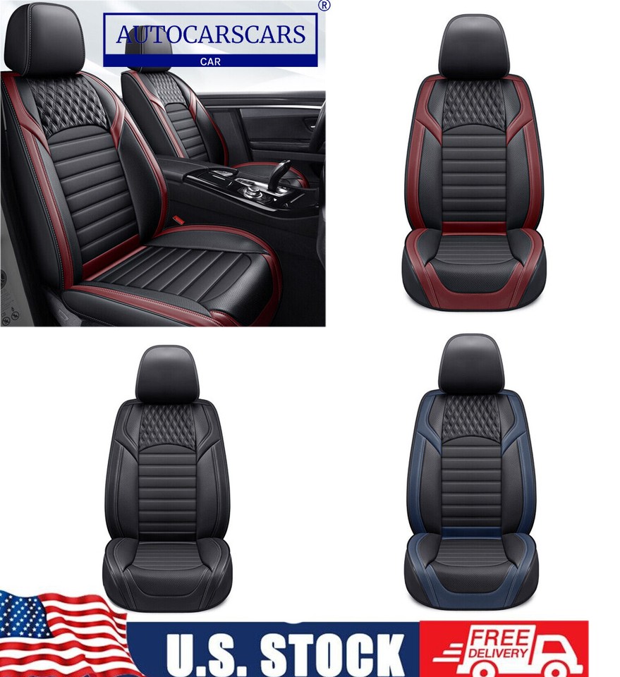 For Hyundai Elantra Car Seat Cover 5 Seat Front&Rear Full Set Leather ...