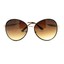 Womens Round Sunglasses Retro Style Metal Frame | eBay