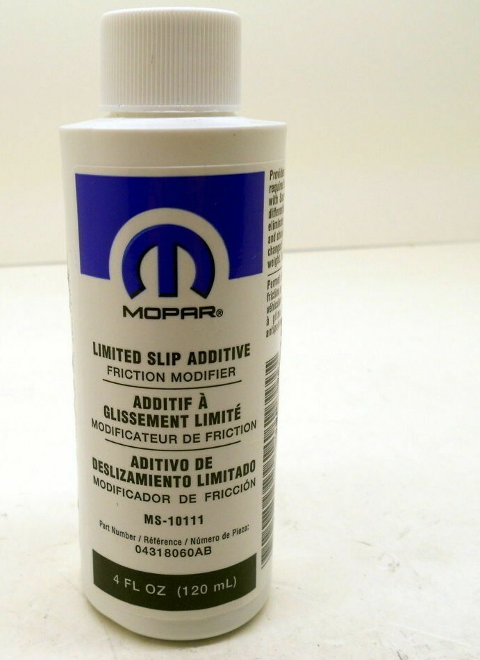 ADITIVO PER OLIO DIFFERENZIALE LSD MOPAR 4318060AB PER JEEP CHRYSLER ...