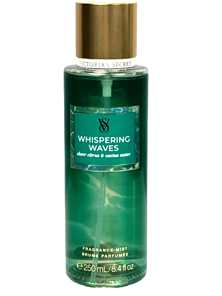VICTORIA’S SECRET WHISPERING WAVES FRAGRANCE BODY MIST SPRAY SPLASH 8.4 ...