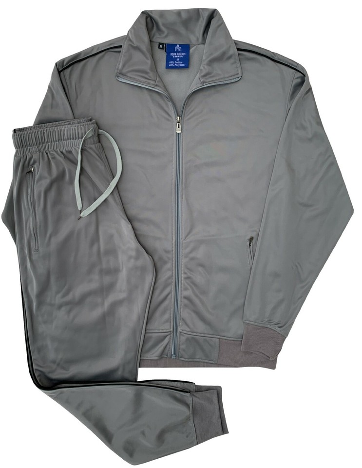 Men's Classic Tracksuit Jogger Premium Track Jacket & Jogger Track ...