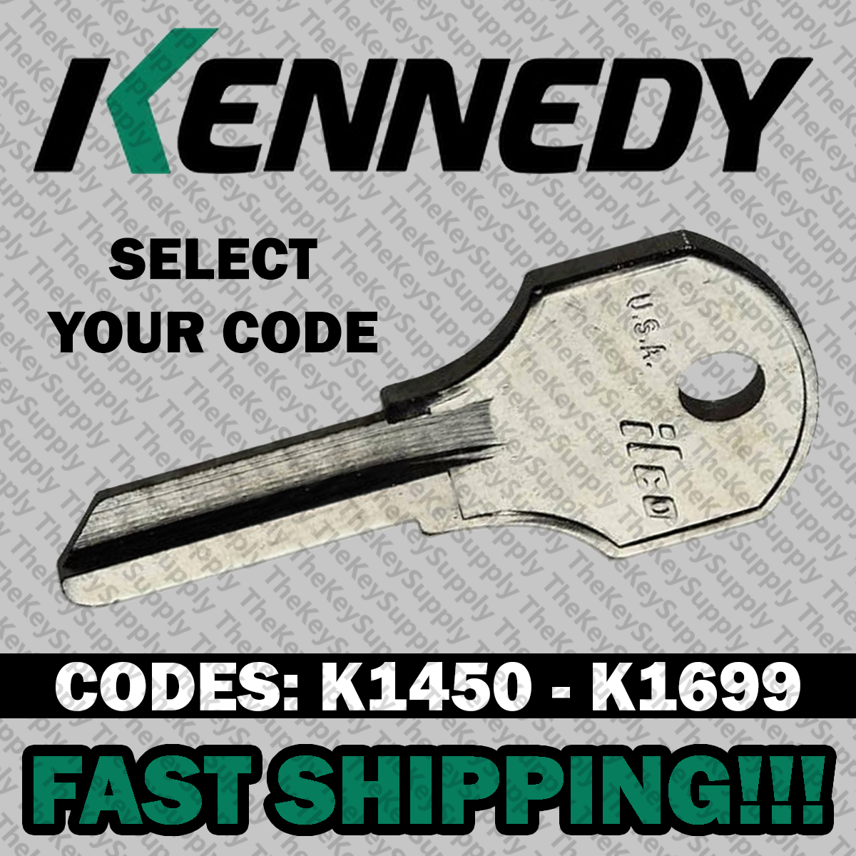 Kennedy Tool Box Key Cut to Your Code K1450 - K1699 | eBay