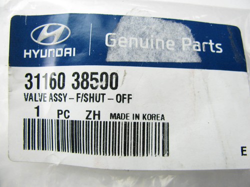 Fuel System Filler Pipe Fuel Shut-off Valve OEM For Hyundai 3116038500 ...