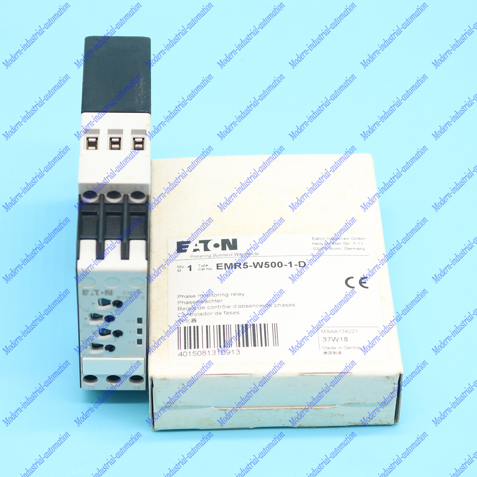 1PCS New Eaton Moeller EMR5-W500-1-D Phase Monitoring Relay #YP1 | eBay