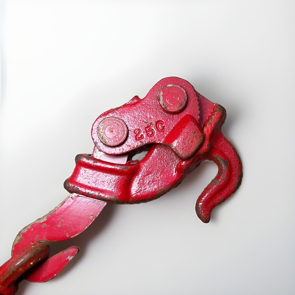 VTG Durbin Durco Fence Stretcher Rope Double Pulley Block & Tackle St ...