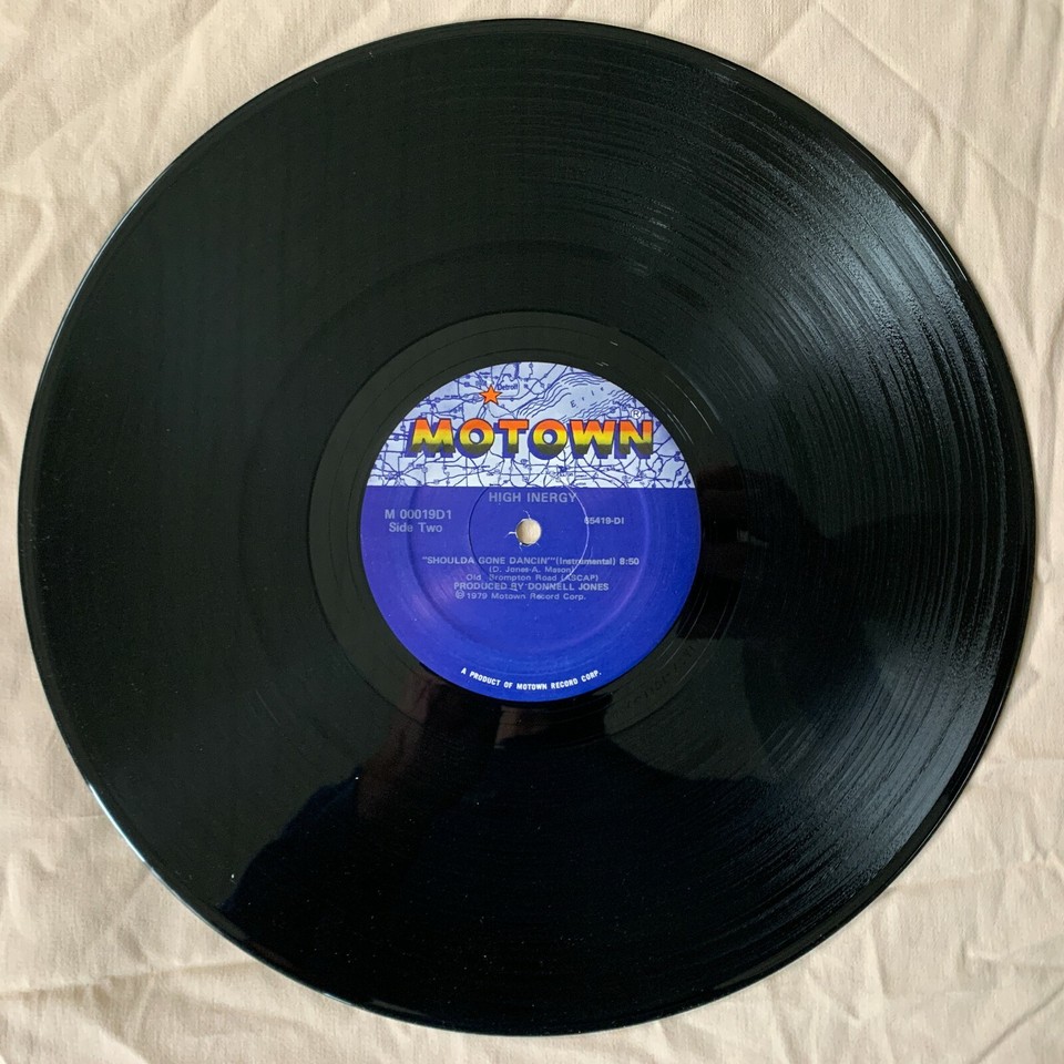 HIGH INERGY Shoulda Gone Dancin' 1979 Vinyl Maxi-Single Motown M 00019 ...