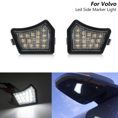 6000k White Led Under Mirror Puddle Courtesy Light For Jaguar XE XF XFR ...