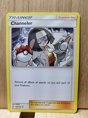 TRAINER - Channeler🏆190/236 Unified Minds NM (Genuine) Pokemon Card🏆 ...