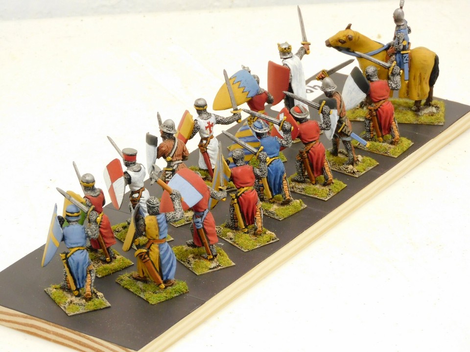 Painted 40mm Early Medieval Wargame Figures (set #2) (40-2) | eBay