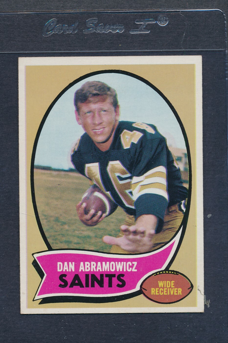 1970 Topps #215 Dan Abramowicz Saints EX/MT *8469 | eBay