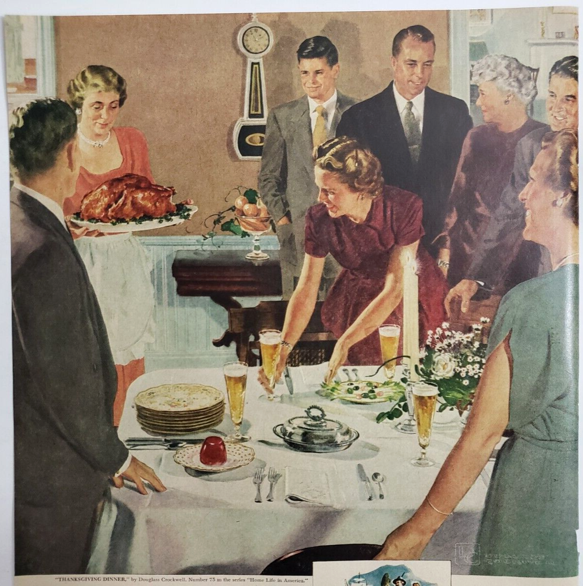 Vintage Thanksgiving Diner
