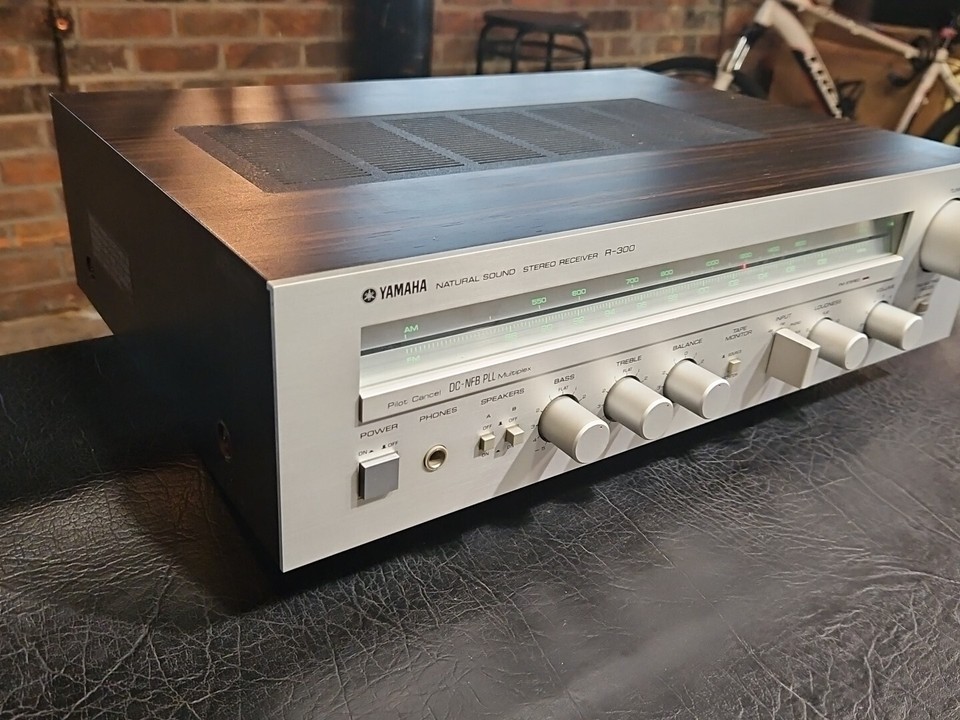 **SEE VIDEO** Yamaha R-300 Natural Sound Stereo Receiver | eBay