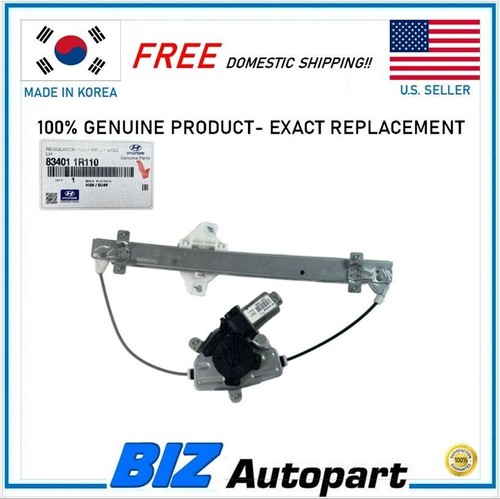 GENUINE ! WINDOW REGULATOR, RR LH for 2012-2017 HYUNDAI ACCENT # 83401 ...