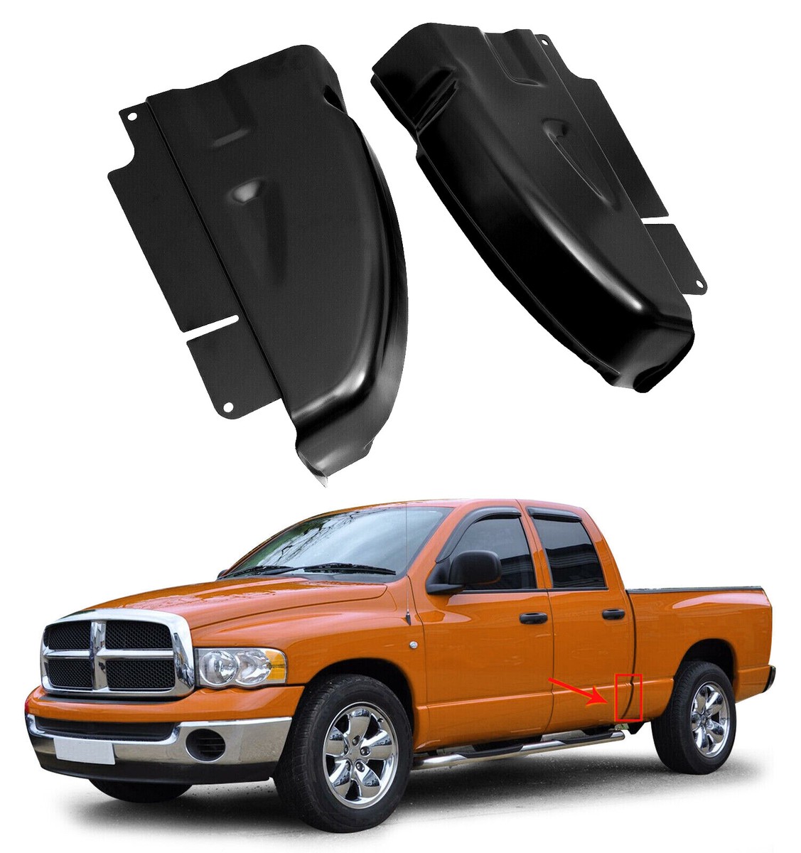 Body Moldings & Trims For Dodge Caliber Chrome Stainless Steel Side ...