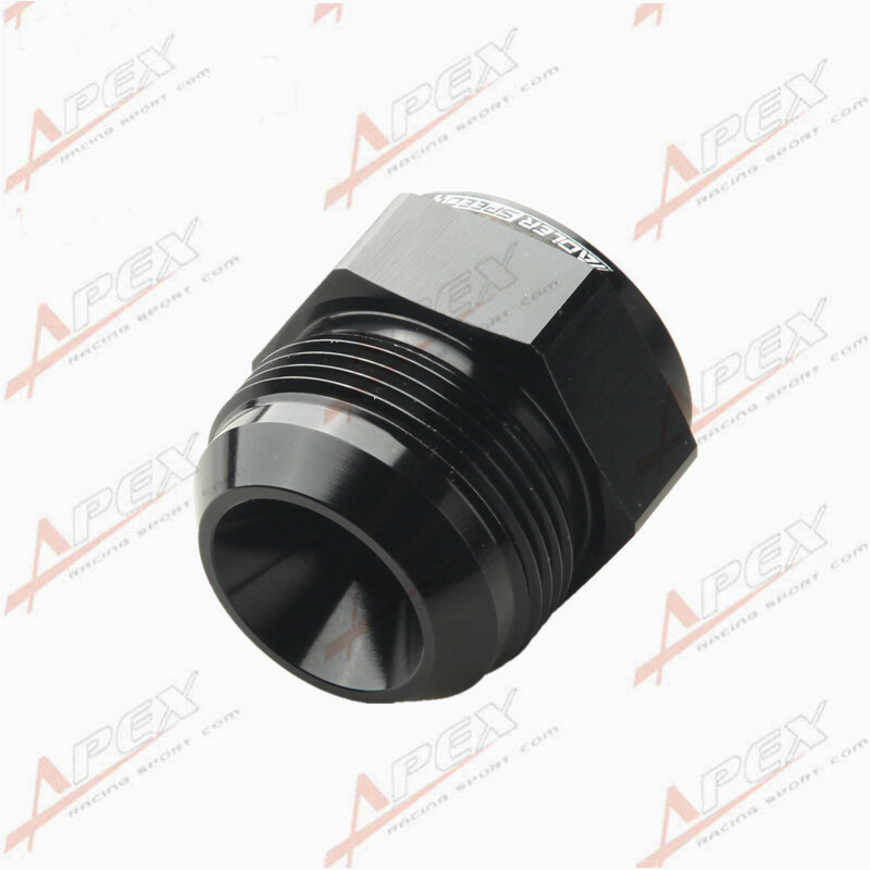 20AN AN-20 to AN-12 12AN Fitting Expander Reducer Adapter Aluminum Black