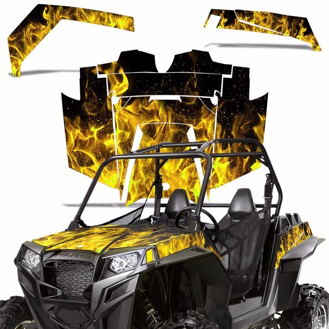Graphic Kit Polaris Rzr900 S UTV Decal Sticker SXS Wrap RZR 900 XP ...