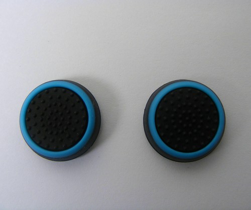 100x Rubber Silicone Thumbstick Joystick Cap Thumb Stick Cover Grips ...