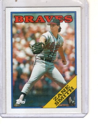 1988 Topps - #297 Zane Smith Atlanta Braves baseball card | eBay