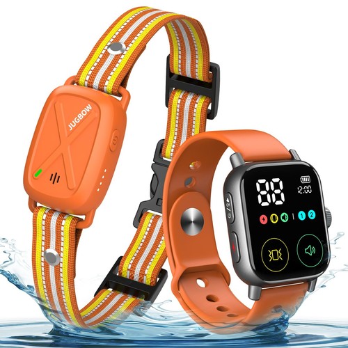 Dog Training Collar with Watch-Style Remote, 3300FT Waterproof IPX7 E ...