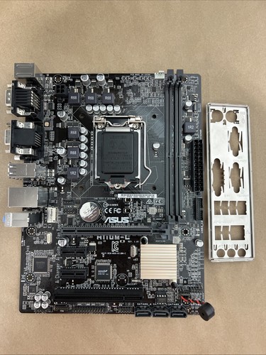Asus H110M-C LGA 1151 DDR4 SDRAM Desktop Motherboard | eBay