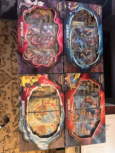 Pokémon V-Union Special Collection Box Lot X4 Factory Sealed Evolving ...