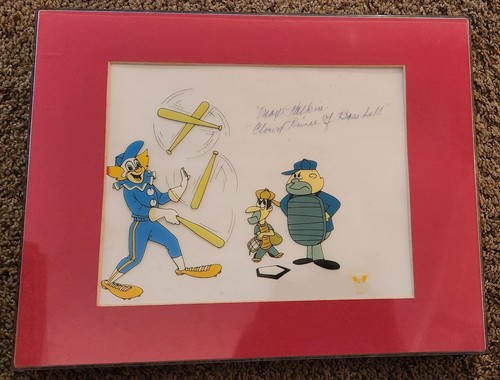 ⚾MAX PATKIN "CLOWN PRINCE OF BASEBALL" AUTOGRAPHED BOZO THE CLOWN ...