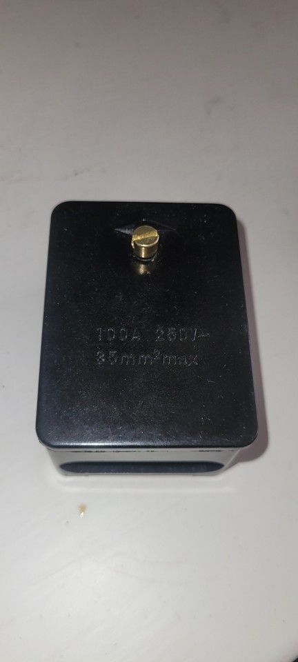 100 AMP Single & Double pole 5 WAY 35MM 'HENLEY' Block for meter tail ...