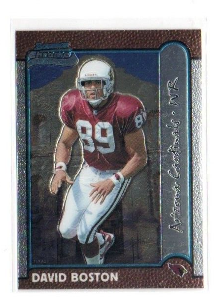 DAVID BOSTON 1999 BOWMAN CHROME ROOKIE RC #151 ARIZONA CARDINALS | eBay