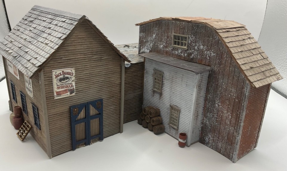 HO Scale Old Tyme Barrels Structure Kit Laser Cut | eBay