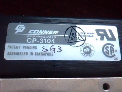 Hard Disk Drive IDE Conner CP-3104 C13Y6S SG3 9017 JXE1F | eBay