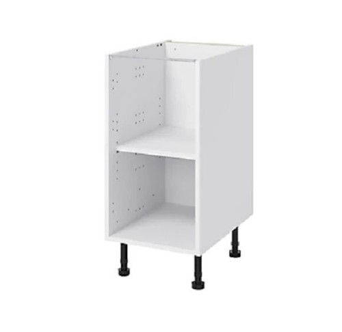 Homebase White Flat Pack Premium Kitchen Base Unit Cabinet - Carcass ...