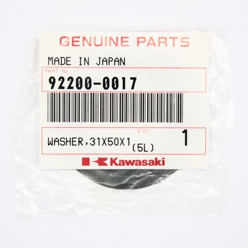 Kawasaki Transmission Belt Pulley Washer Part Number - 92200-0017 | eBay